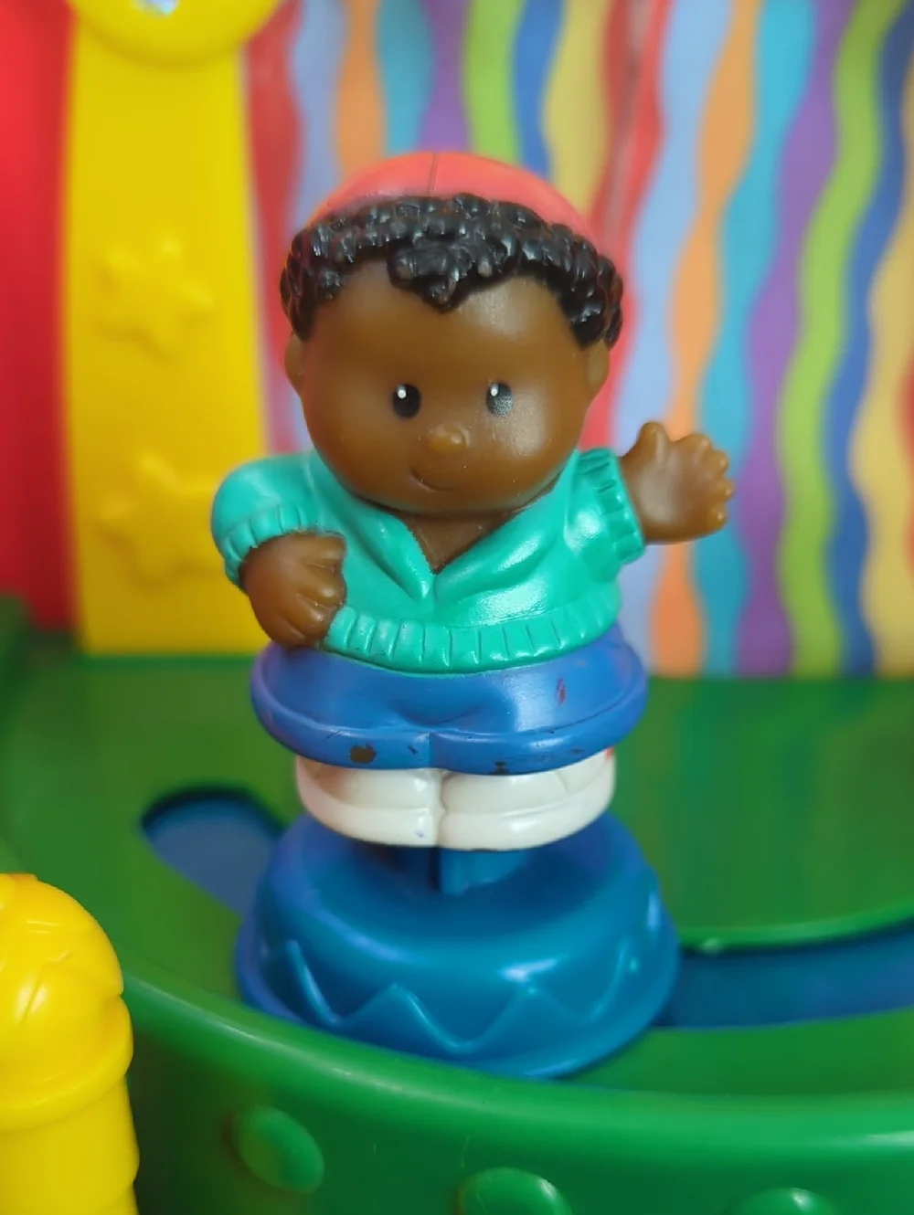 Little People | Toys | Little People Figure In Teal Sweater And Blue ...